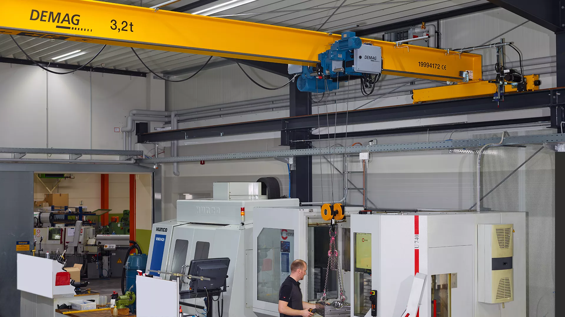 EPKE universal crane at Wiebrock | Demag