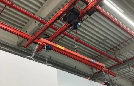 Demag KBK at MORELO Reisemobile GmbH | Demag